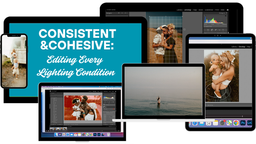 Behind the Scenes Shoot + Edit Video Bundle: Motherhood Edition